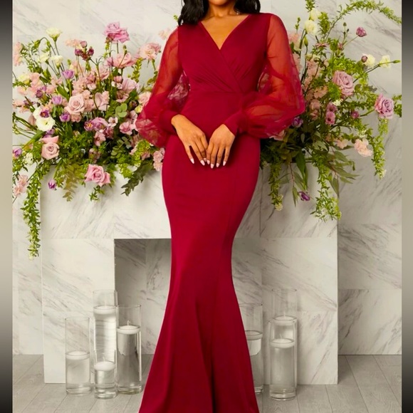 Dresses | Red Wedding Guest Dress | Poshmark